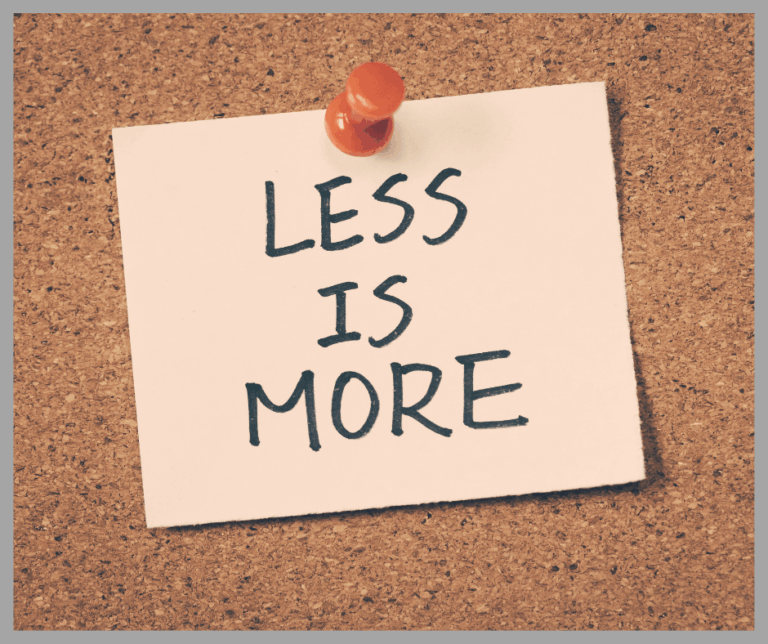 Do Less Not More...A Brilliant To-Do List Strategy - Living by Littles